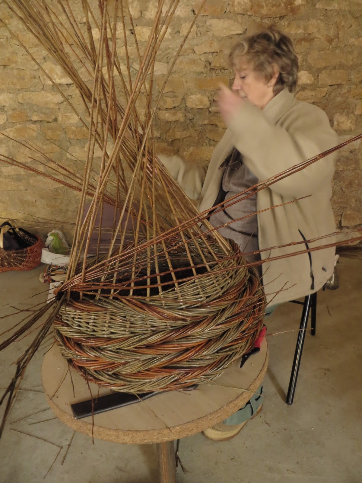 Vannerie nomade: Saule en Vie, weekend de vannerie à Montquintin!