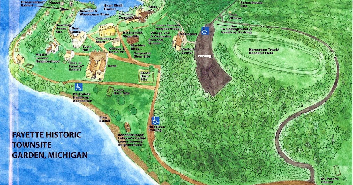 Focusing On Travel : Fayette is My Favorite Michigan Ghost Town