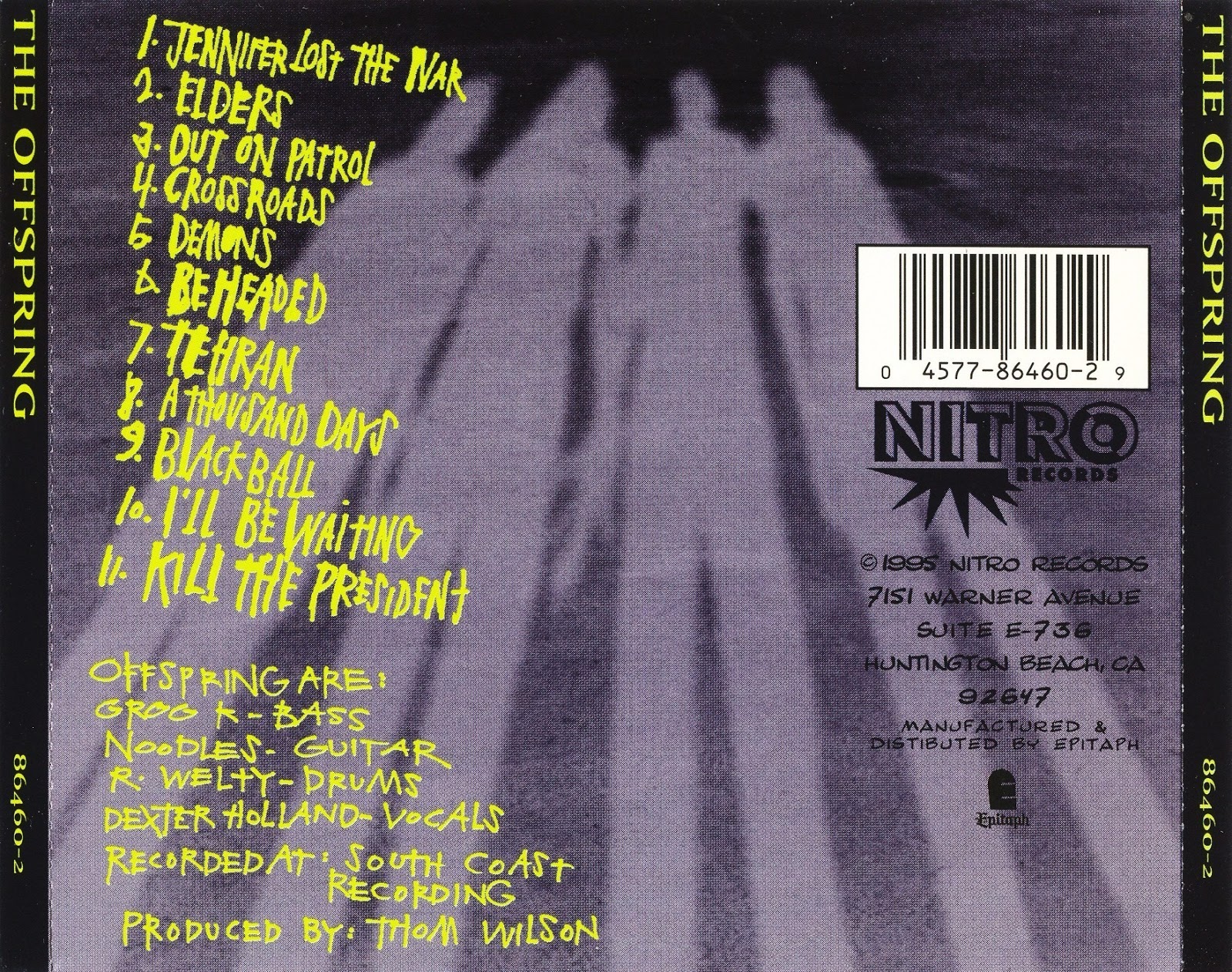 Guardianes del Metal: The Offspring - The Offspring (1989)