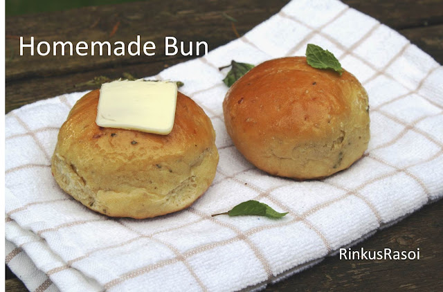 Rinkusrasoi: Home made Bun | pav | dinner roll