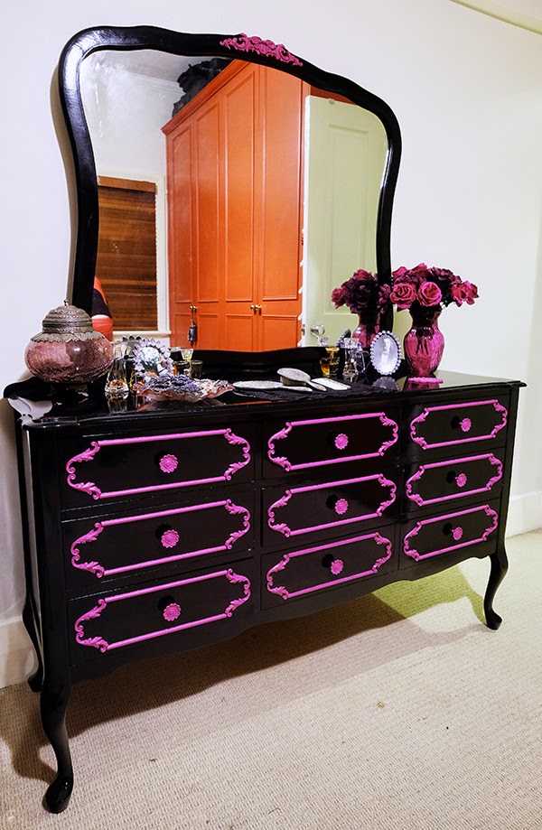 10 Beautiful Black Dresser Makeovers (you should try) - Rashon Carraway