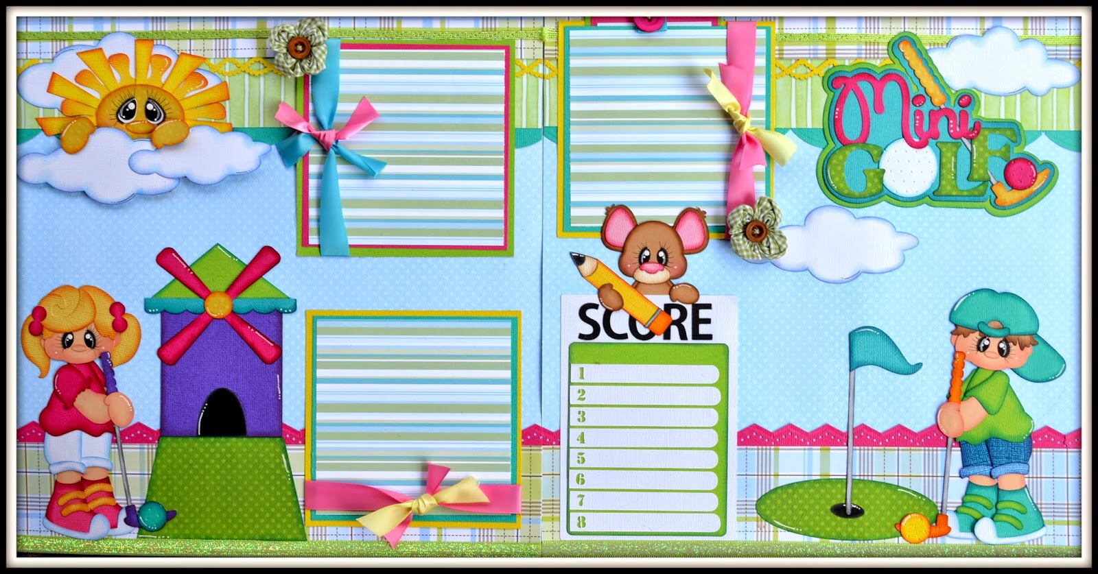 TREASURE BOX DESIGNS: Mini Golf