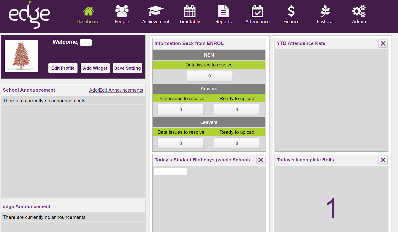 Edge News: New Look for Edge Student Manager