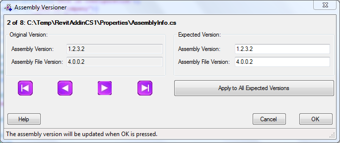 VisualSmarter: Assembly Versioner Widget of Visual Smarter