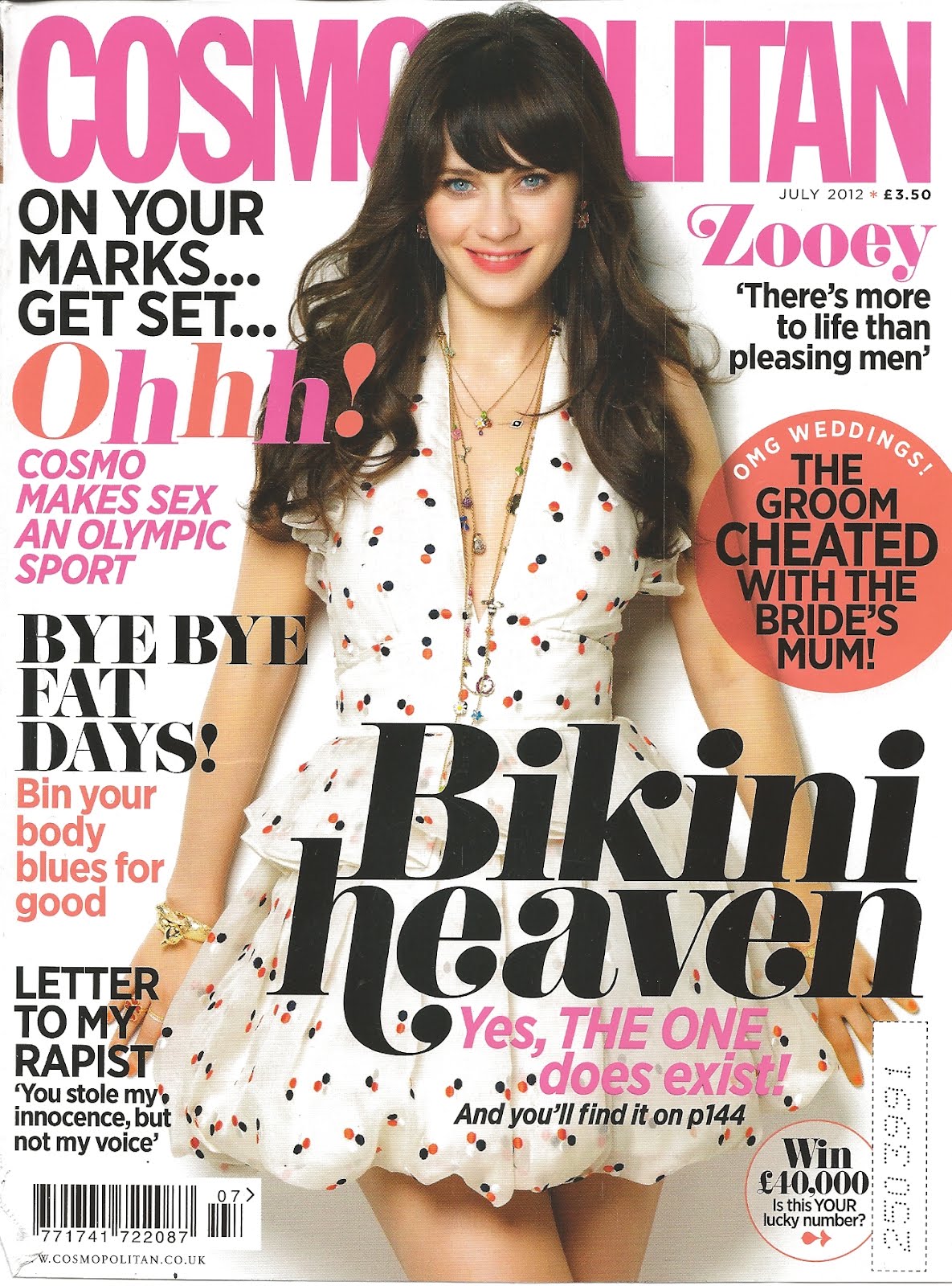 Zara Taylor's Jewellery Designs: Cosmopolitan Magazine - July 2012