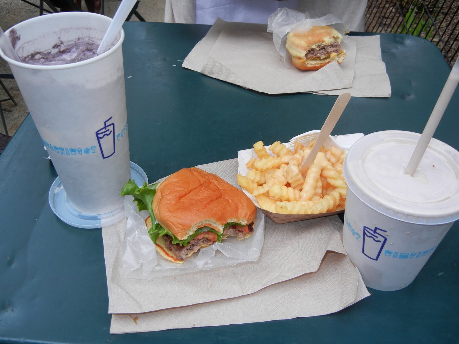 Centered by the Plate: Shake Shack NYC