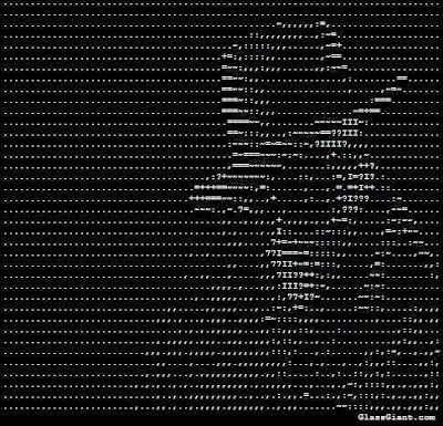 El Rincón Invisible: Arte ASCII reconstruye con códigos las imágenes