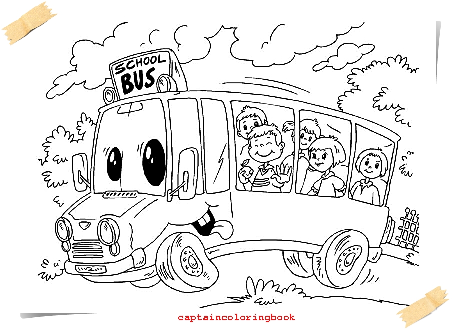 Babybus Coloring Coloring Pages
