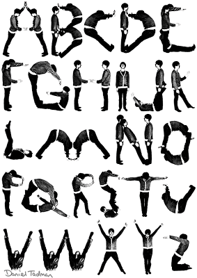 DanTadman: Personal Bodies Alphabet
