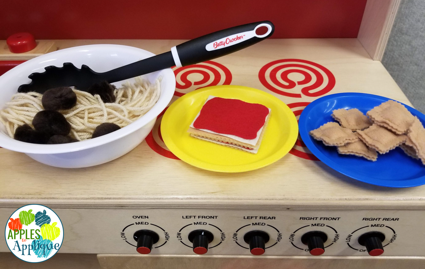 Apples to Applique: Italian Restaurant Dramatic Play