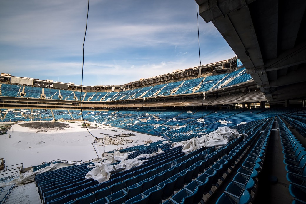 Deserted Places: Inside the abandoned Silverdome