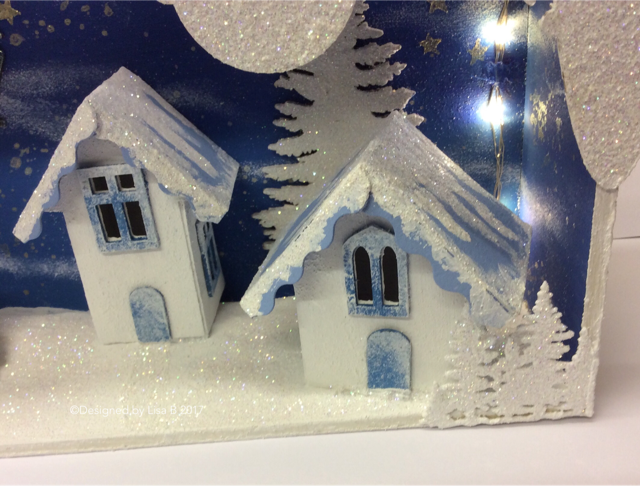 Welcome to Lisa.B.Designs : Christmas Light up Box Tutorial.......