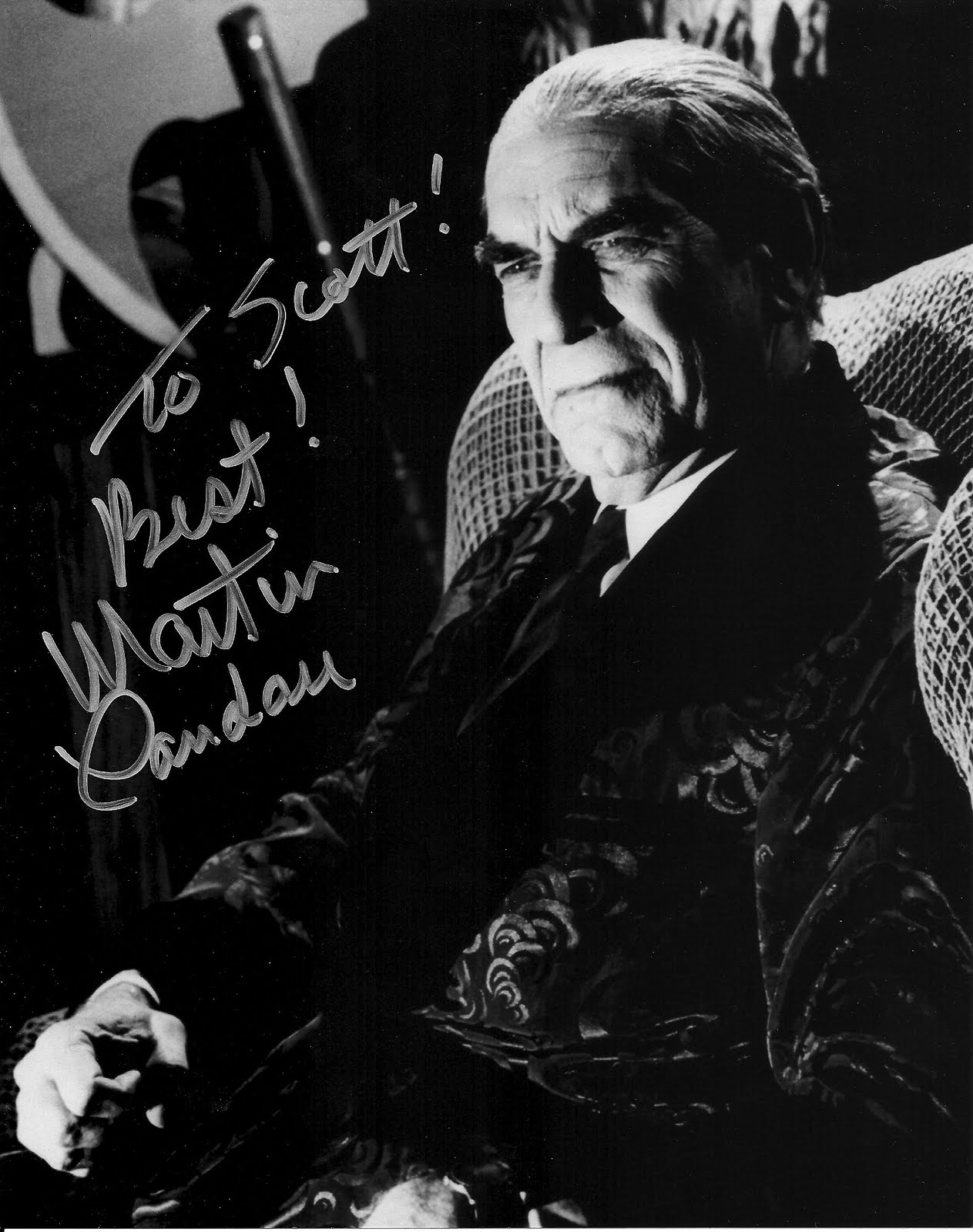 The Burton Blog: Martin Landau at Fan Expo 2011