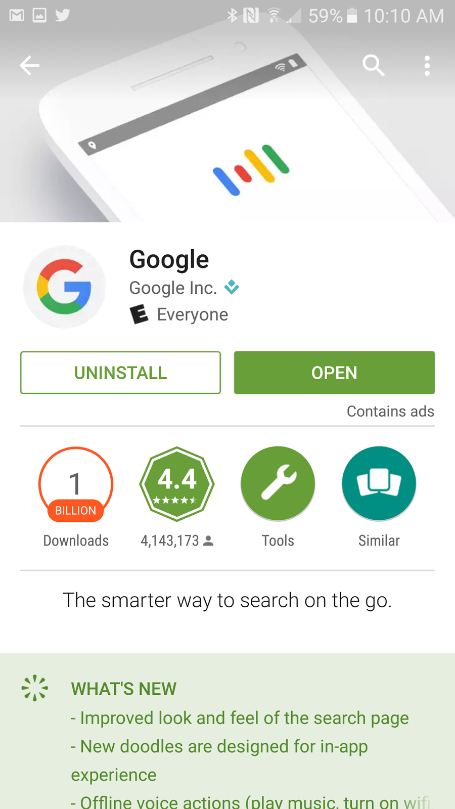 ThisChoirNerd: Long press home button to activate "OK Google" (like Siri on iphone)