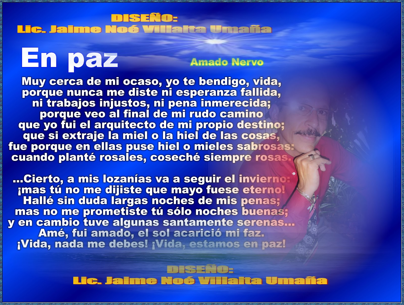 Antología: En paz...Amado Nervo