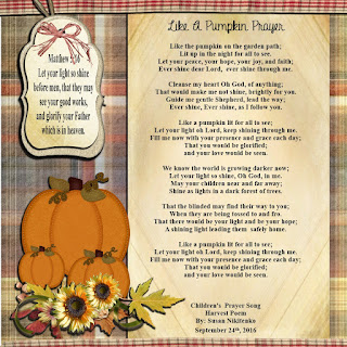 Children's Gems In My Treasure Box: Like A Pumpkin Prayer - Children's song