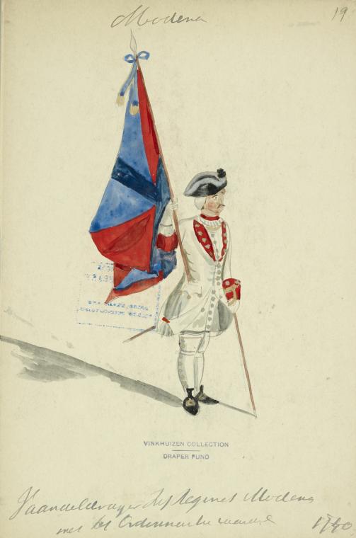 Painting Wargames Figures: WAS in Italy: Modena Regiment