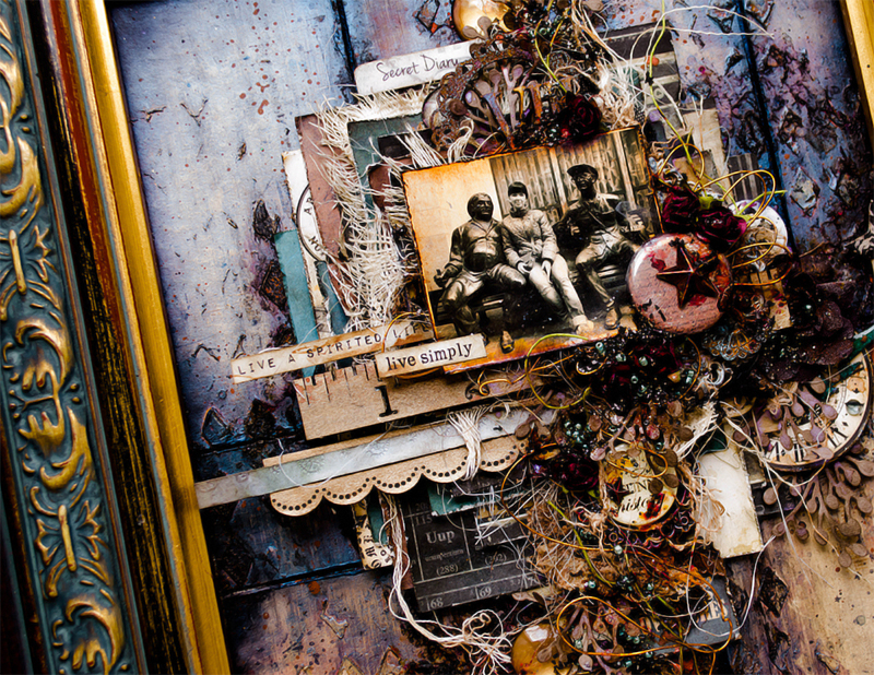 Mixed Media Place: Flea Market frame by Anastasia Kuznetsova