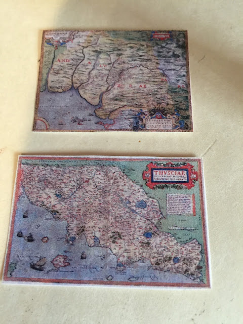 Miniature Classics: Miniature 1:12 scale Paper Maps...