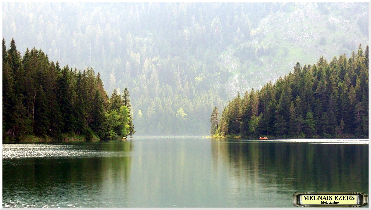 Pasaule: Nacionālais parks "Durmitor" / Melnais ezers / Melnkalne