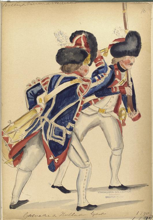 ÇA IRA: Dutch infantry flags (1) Flag Dutch Guard (Hollandse Garde ...