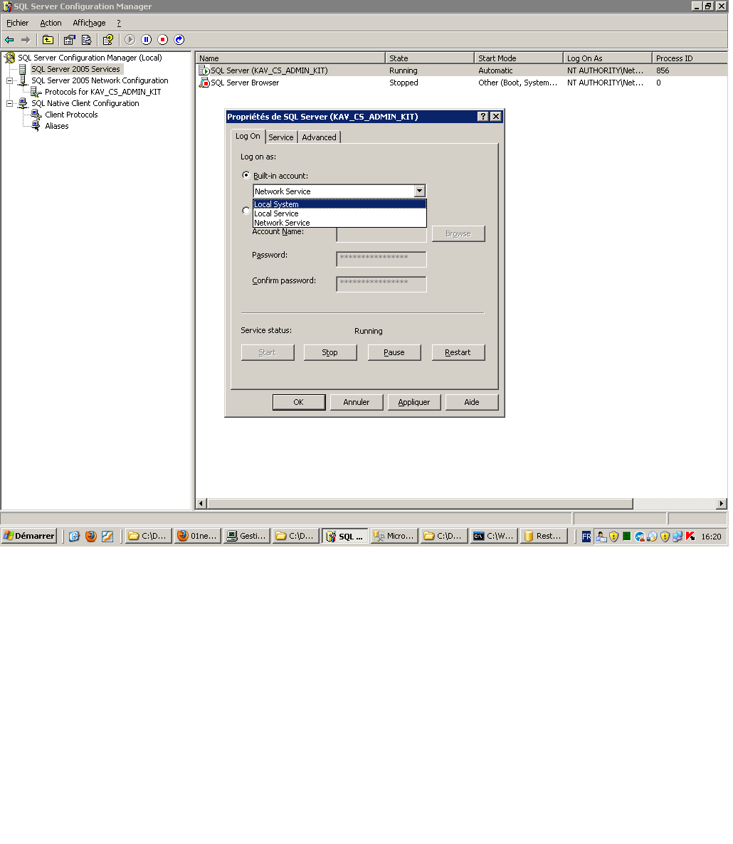 Badr Blog: SQL Server: Operating System Error 5 (Access Denied)