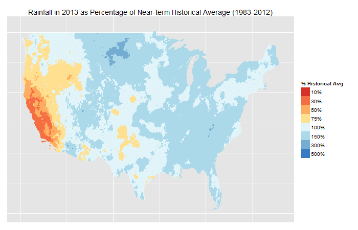 Ration Shop: USA Drought of 2013: Analysis of High-resolution Rainfall ...