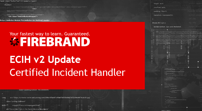 ECIH v2 uitgebracht door EC-Council (Certified Incident Handler)
