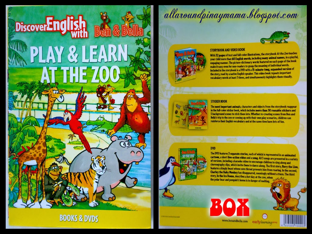 REVIEW: Discover English with Ben & Bella PLAY & LEARN AT THE ZOO | All ...