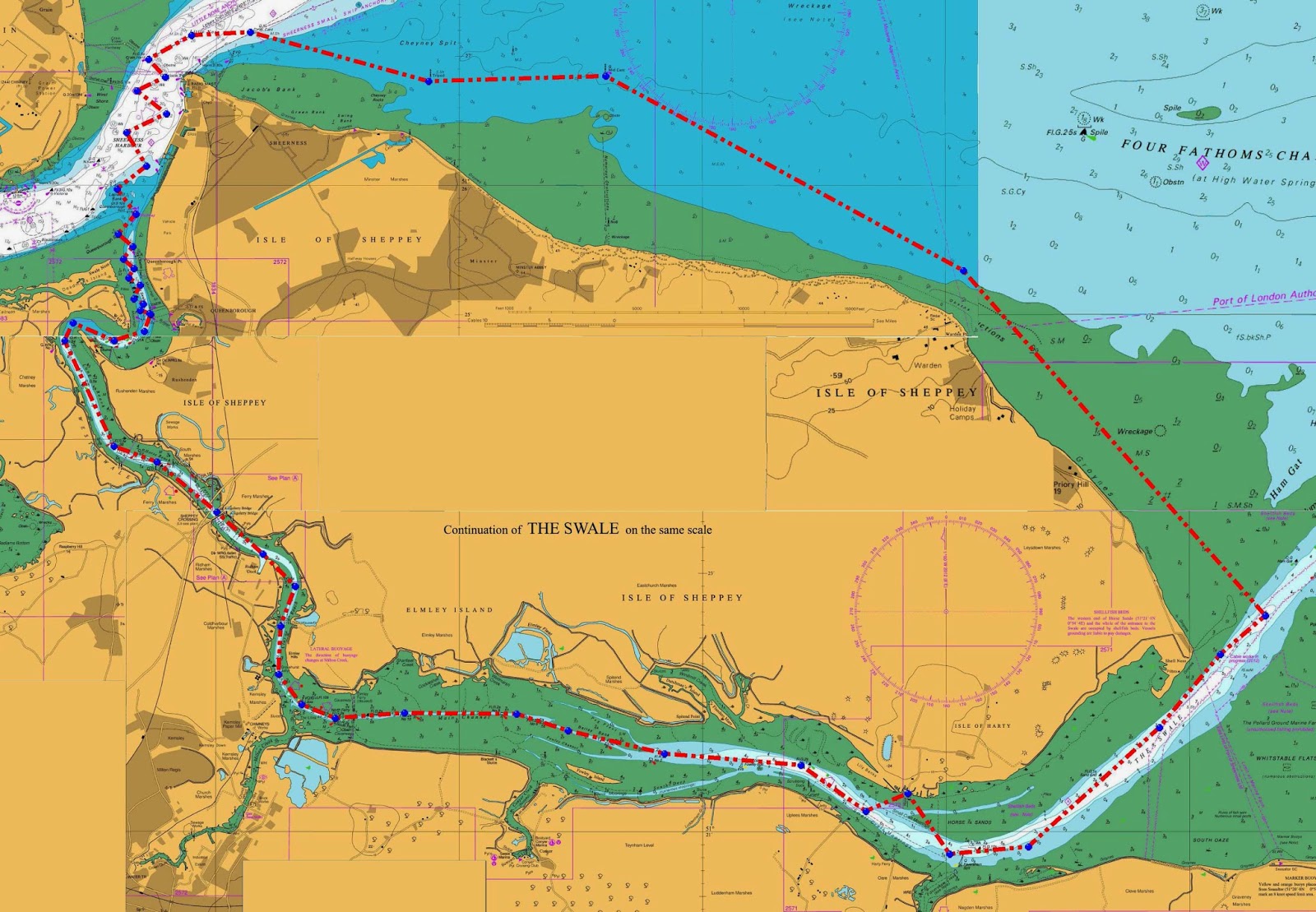 Canoe Sailing around the Isle of Sheppey. - Song of the Paddle Forum