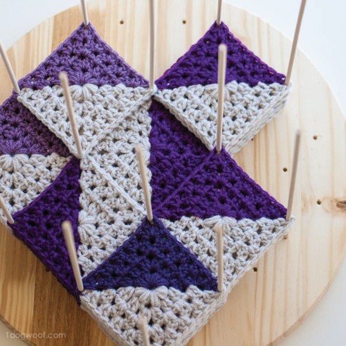 Beautiful Skills - Crochet Knitting Quilting : Modular Crochet Blocking ...