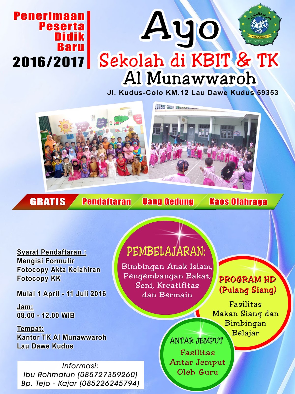 Kumpulan Desain PPDB : Brosur, Baliho, MMT dan Pataka - Almuna.sch.id