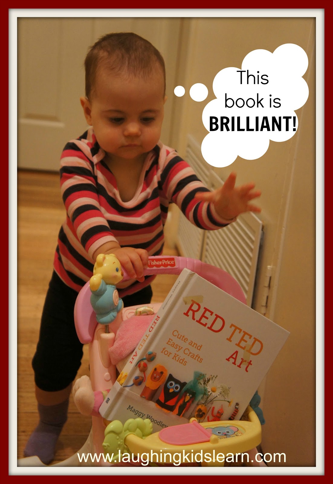 Mom And Kids: Red Ted Art: Cute and Easy Crafts for Kids