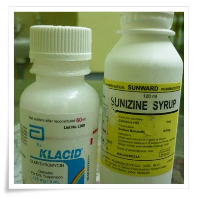 DinaHany.... " PERMATA HATIKU ": Gara-Gara Allergic Ubat....