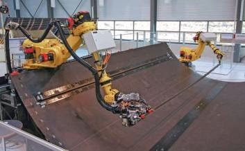 A350 XWB News: Automatic stringers placement on the A350 fuselage ...