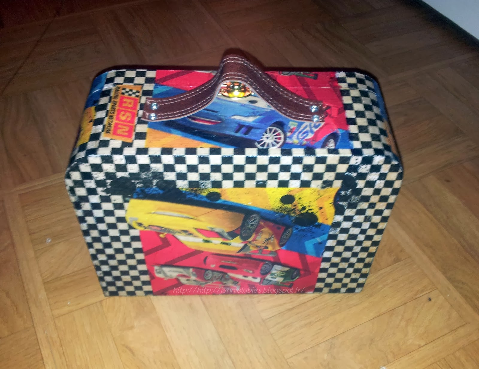 Jennie & ses lubies: Tuto Valisette Cars