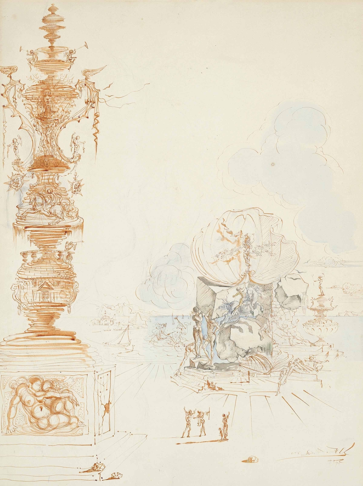 Salvador Dali | Drawing | Tutt'Art@ | Pittura * Scultura * Poesia * Musica