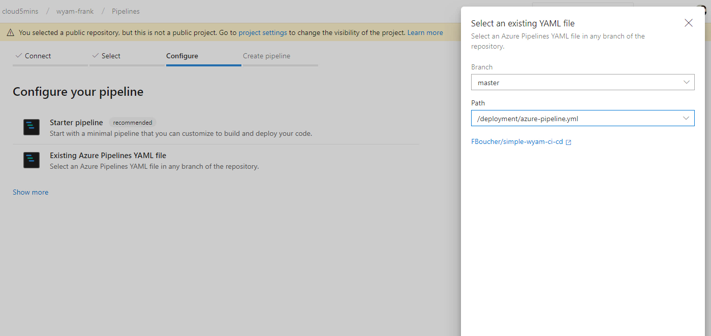 Franky S Notes How To Use Azure Devops Pipeline And Cake To Generate A Static Website