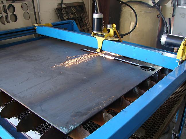 CNC Plasma Cutting Machine: August 2011
