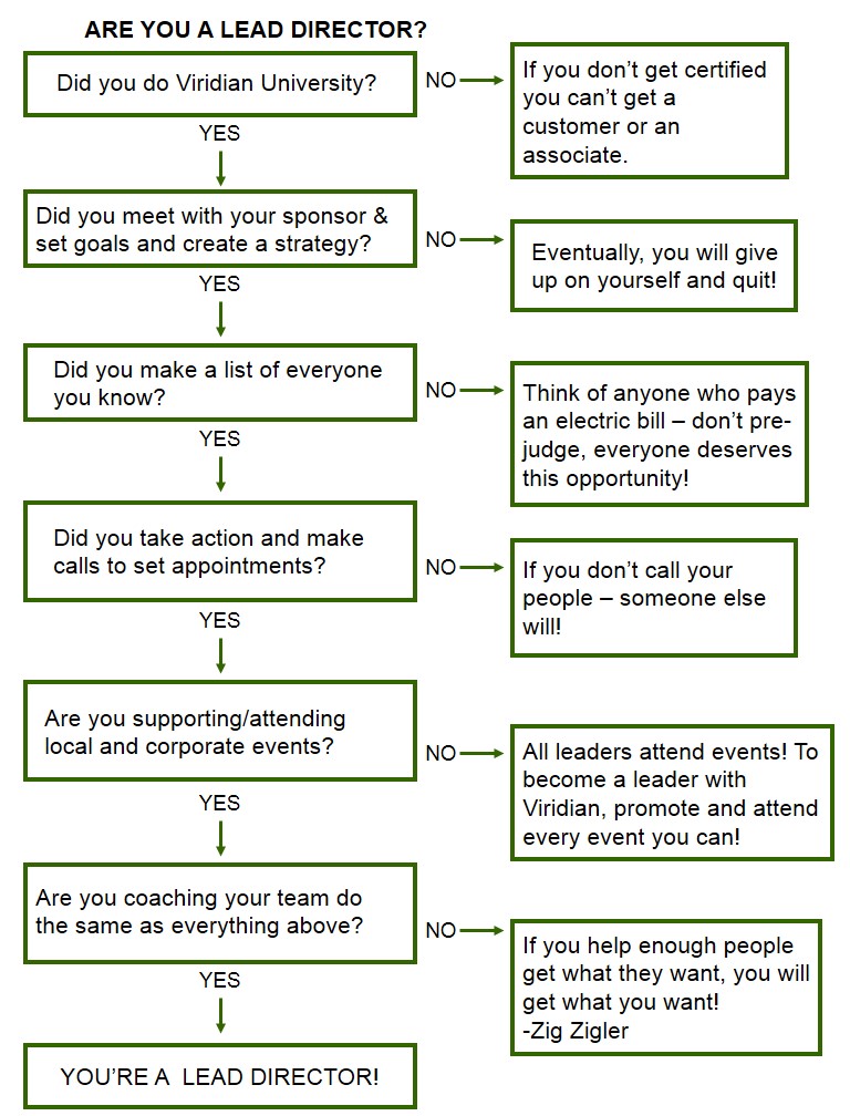 Team LuvGreen Blog: Flowchart to Leadership