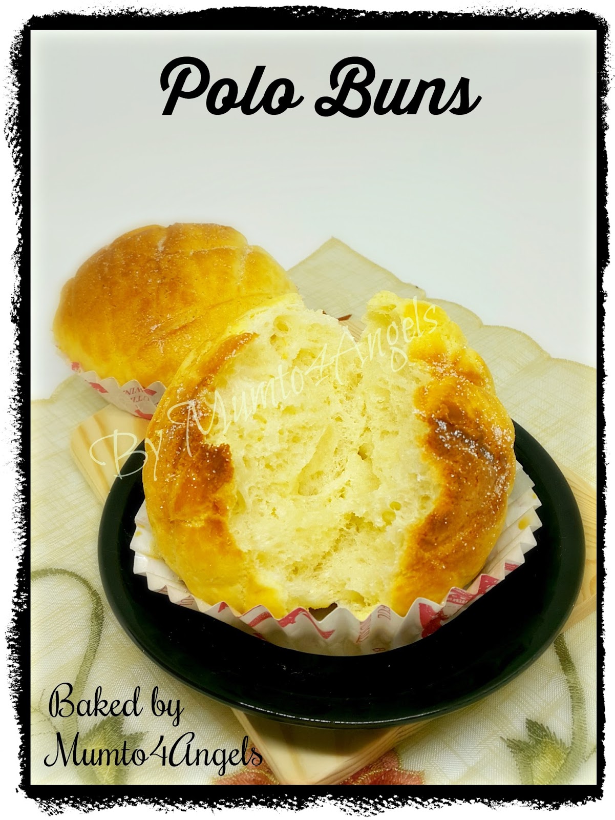 Mum to 4 Angels: My 2nd Herman Starter Bread ~ Polo Buns