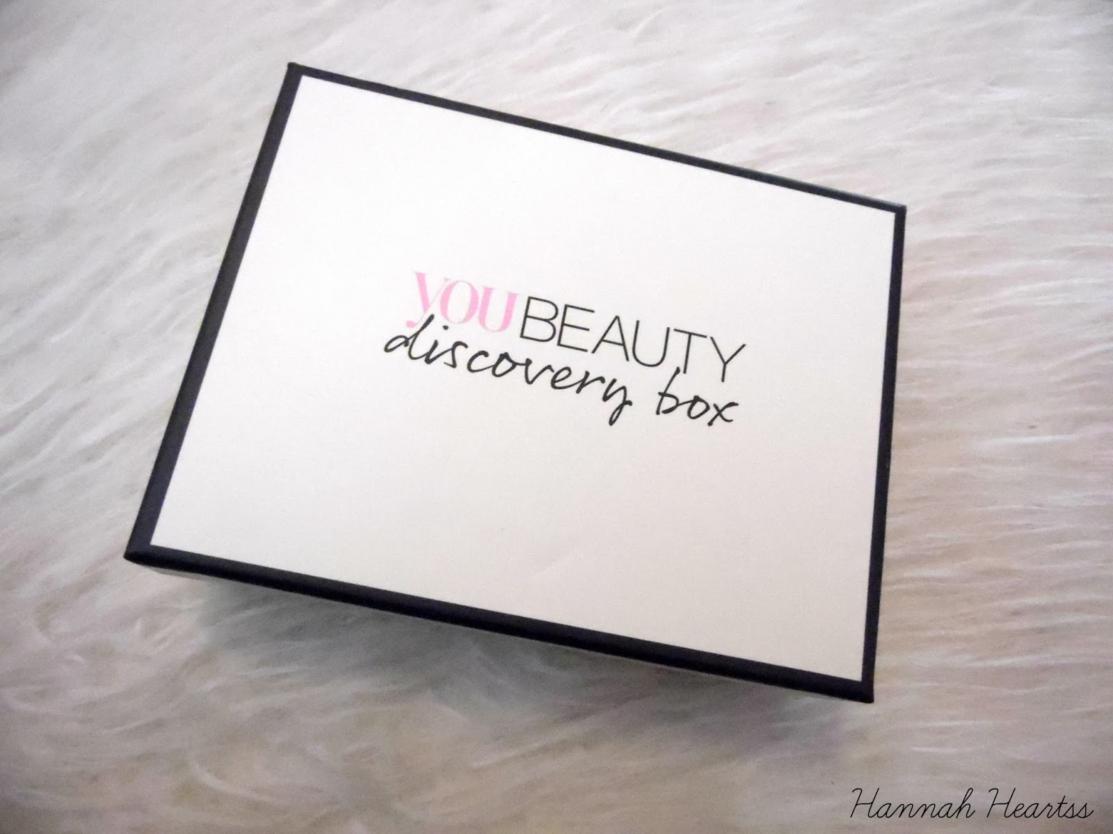 You Beauty Discovery Box September 2014 — Hannah Heartss