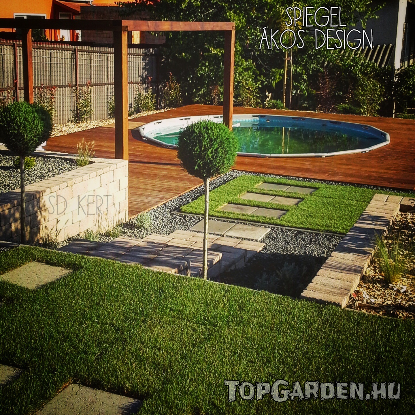 * Csináld magad kertépítés * kerttervezés ÖTLETEK: Modern kert ...