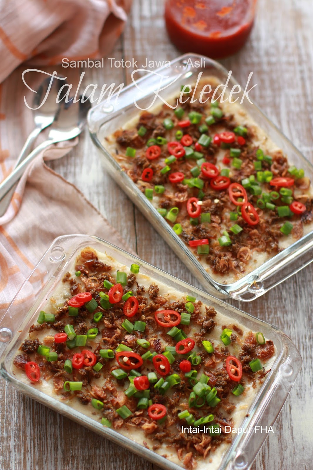 TALAM KELEDEK Berlauk 'Sambal Totok Jawa ...Asli' - FHA Selemak Santan