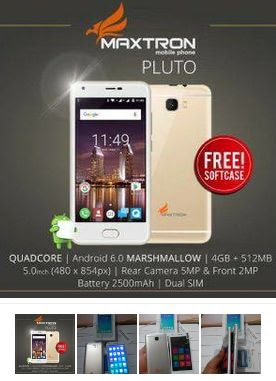Maxtron Pluto, HP Android 5 Inch 500 Ribuan saja | Harga dan Spesifikasi HP