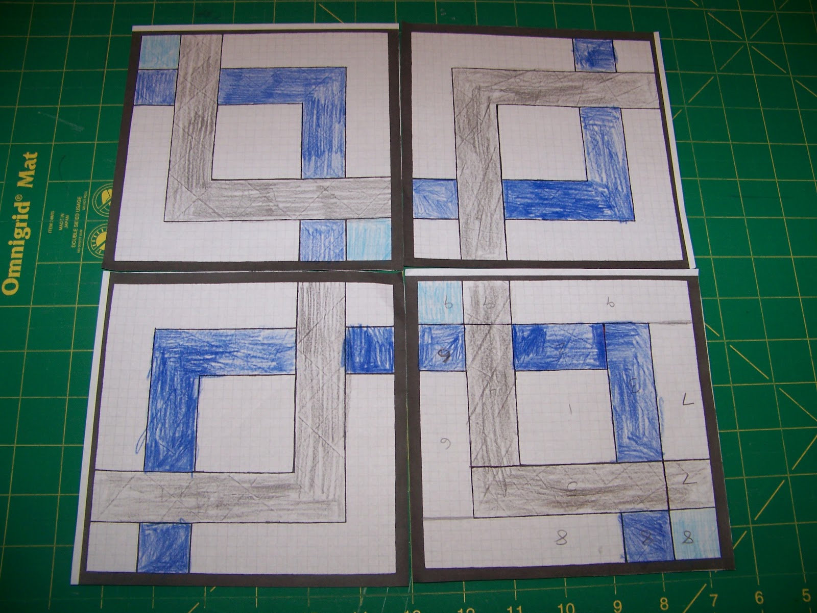 Kadybug Crafts: Interlocking Square Dance tutorial