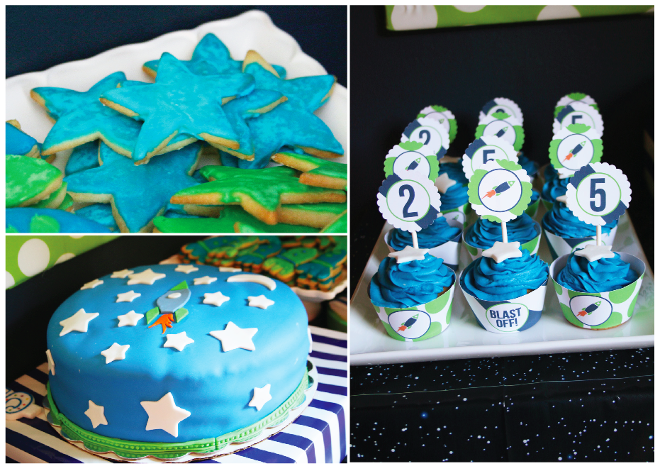 Nellie Design: Rocket Birthday Party