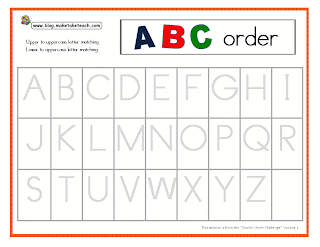 Classroom Freebies Too: ABC Order Templates