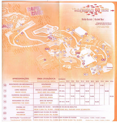 Vai e Vem: Zoomarine - Mapa