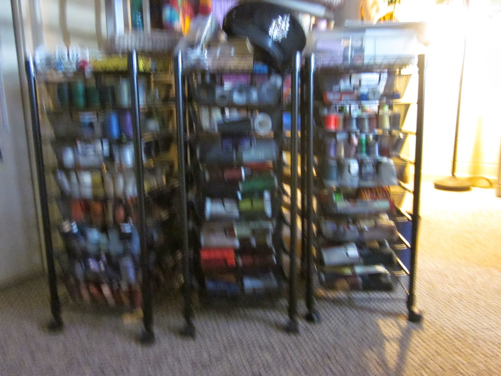 On the Edge Studio: Fabric Storage Ideas